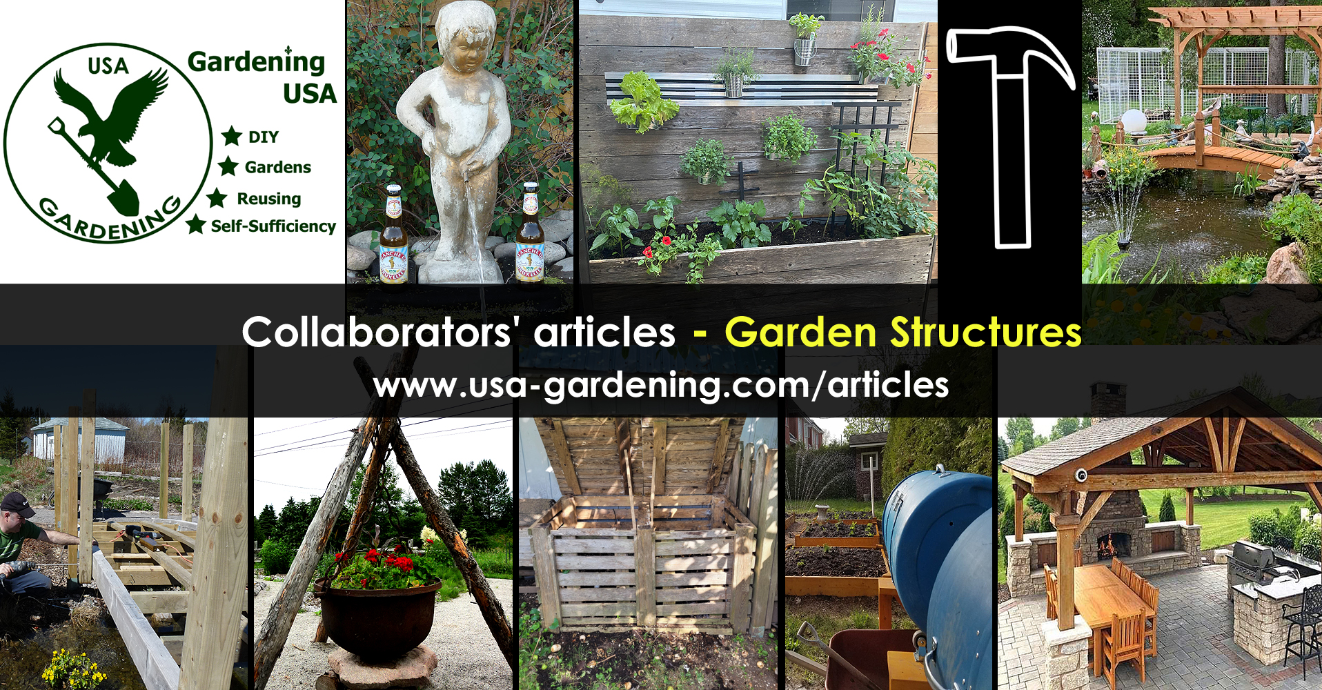 Garden Structures & Outdoor Structures - Articles of Gardening USA