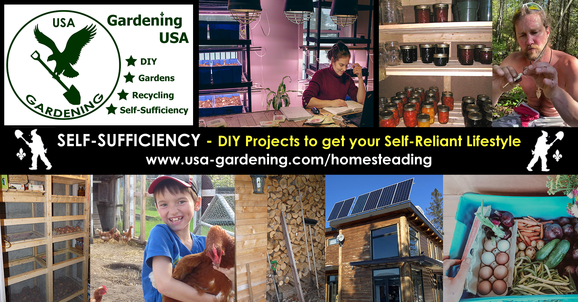 Homesteading and Self-Sufficient Living DIY Projects Ideas