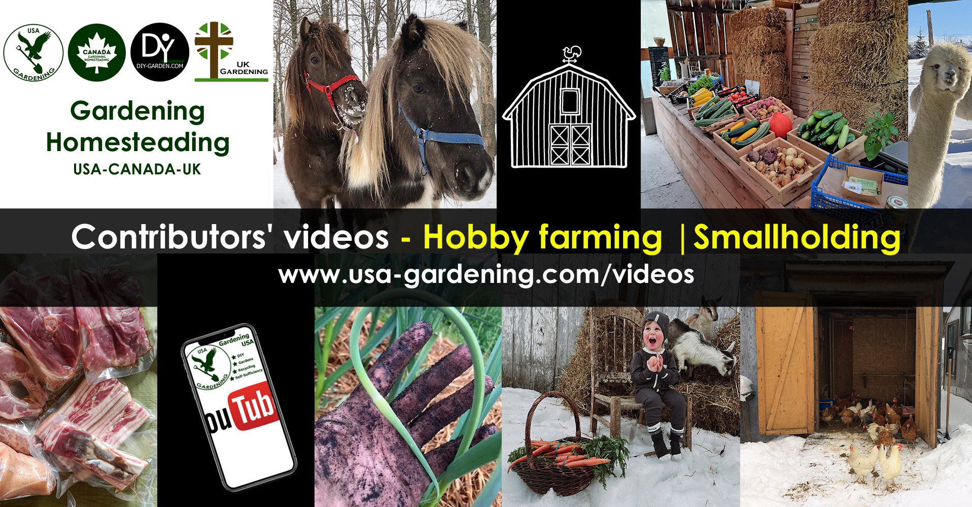 Hobby Farming | Smallholding - Videos of Gardening Homesteading USA ...